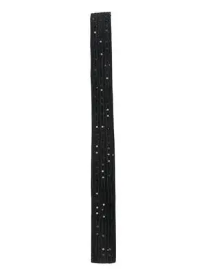 Antonelli Firenze Sequin-embellished Tie - Black