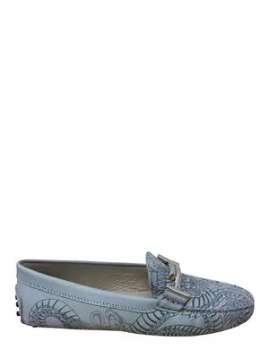 TOD'S Gommino Double-t Loafers - Grey