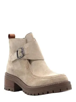 Gentle Souls Baden Bootie - Beige Suede