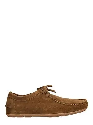 Bally Suede Loafers - Tan