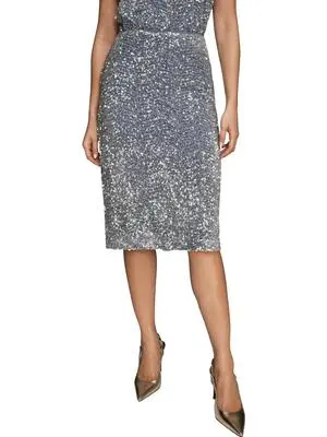 Donna Karan New York Sequin Pencil Skirt - Tempest