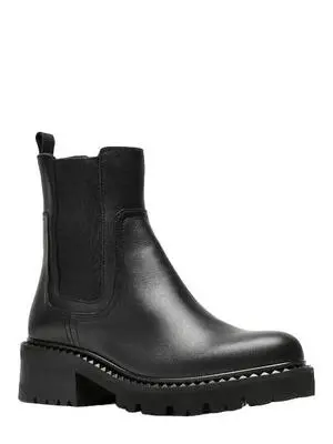 La Canadienne Cory Waterproof Chelsea Boot - Black Leather