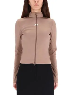 COURREGES Biker Jacket - Brown