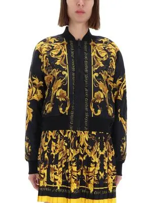 Versace Porcelain Baroque Jacket - Black