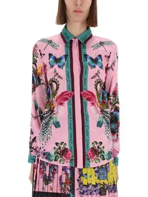 Versace Printed Shirt - Pink