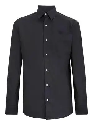 FAMILY FIRST Embroidered Shirt - Black