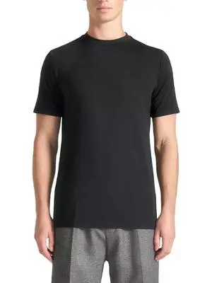 Manière De Voir Armand Eiffel-plaque T-shirt - Black