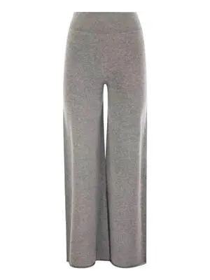 VANISÈ Elasticated-waistband Trousers - Grey