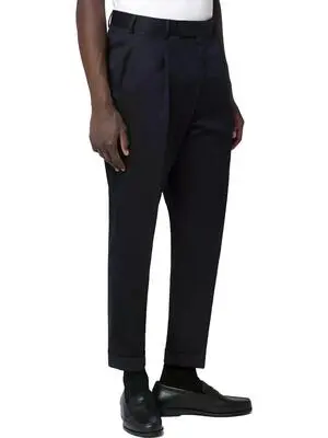 PT TORINO Logo-detail Trousers - Blue