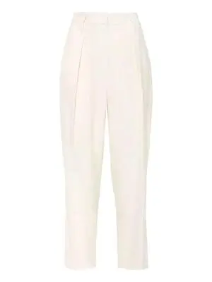 Brunello Cucinelli Monili-detail Corduroy Trousers - Neutrals