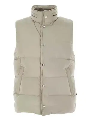 MOORER Gregory Padded Down Gilet - Neutrals