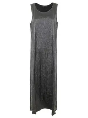 MARIA CALDERARA Creased Dress - Grey