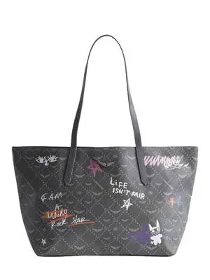Zadig&Voltaire Zadig&Voltaire Z Shopper Monogram Tote Bag Grey