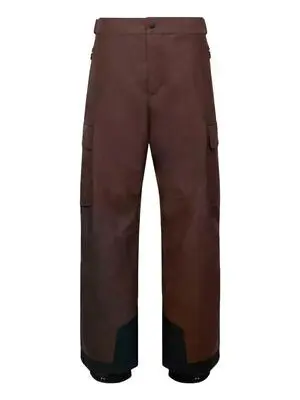 Moncler Cargo-pocket Ski Bottoms - Brown