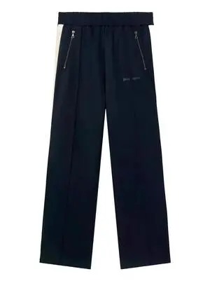 Palm Angels Logo Zip Classic Track Pants - Blue