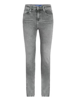 Karl Lagerfeld Button-fastening Skinny Jeans - Grey