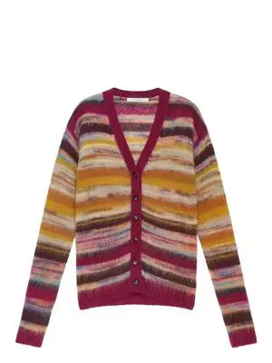 MALÌPARMI Striped Cardigan
