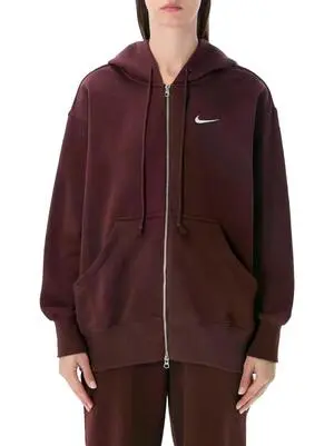 Nike Zip-up Hoodie - Red