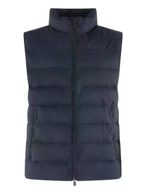 SAVE THE DUCK Zip Sleeveless Gilet - Blue