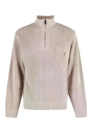 Carhartt Work In Progress Detroit Half-zip Sweater - Neutrals