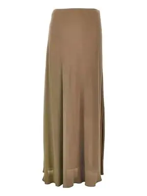 Alberta Ferretti Maxi Skirt - Brown
