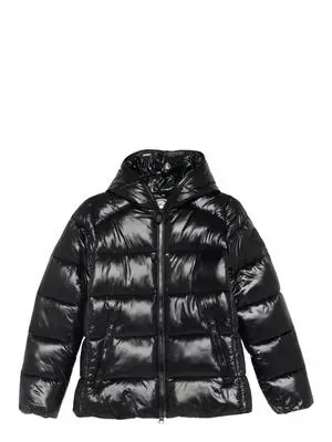 SAVE THE DUCK Hooded Padded Jacket - Black