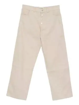 CARRER Cotton Trousers - Neutrals