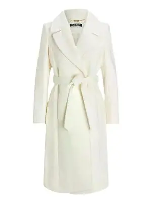 Ralph Lauren Belted Double-breasted Coat - Neutrals