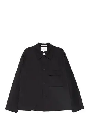 Norse Projects Buttoned Pocket Shirt Jacket - Black