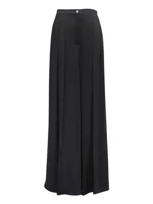 Michael Kors Pleated Palazzo Pants - Black