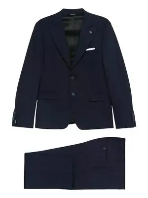 DANIELE ALESSANDRINI Button Suit - Blue