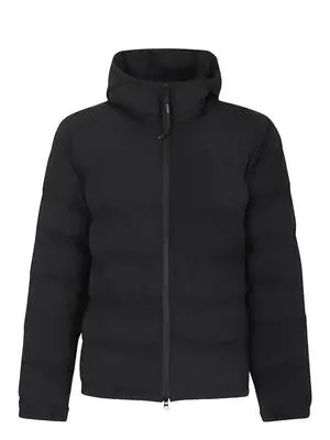 Aspesi Hooded Zip-up Jacket - Black