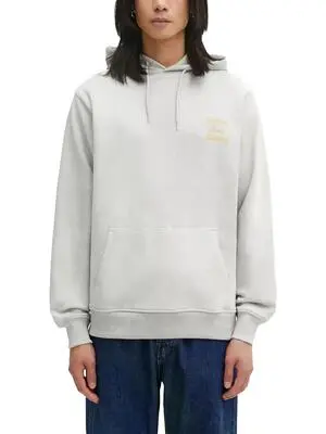 Drole De Monsieur Logo Hoodie - Grey