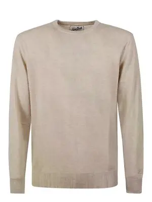 MC2 SAINT BARTH Crew-neck Regent Sweater - Neutrals