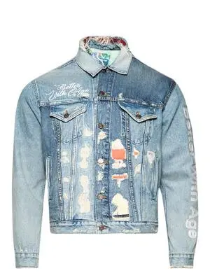 BETTER WITH AGE Repair Denim Jacket - Indigo