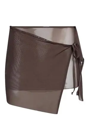 Bond Eye Maeve Mini Skirt - Brown