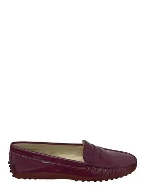 TOD'S Penny-detail Gommini Loafers - Purple