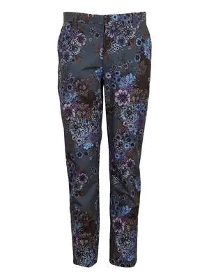 LORDS OF HARLECH Caspian Stretch Cotton Chino Pant - Marco Floral Char