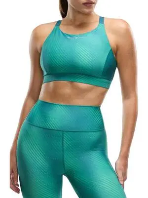 PELOTON Endurance Light High Neck Bra - Twinkling Rays
