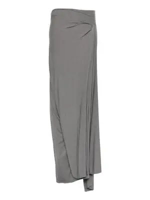 ENTIRE STUDIOS Lumiere Scarf Skirt 0dg Deepgrey