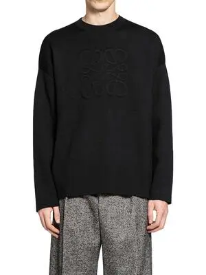 Loewe Anagram Sweater - Black
