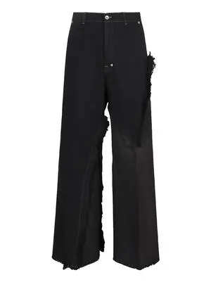 Rick Owens Wide-leg Jeans - Black