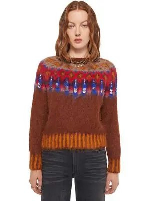 MARIA CHER Brookside Creek Knit Sweater