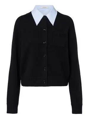 Dorothee Schumacher Wool And Cashmere Cardigan Black