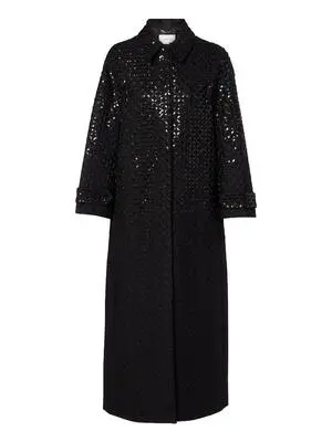 Dorothee Schumacher Sequined Coat - Black