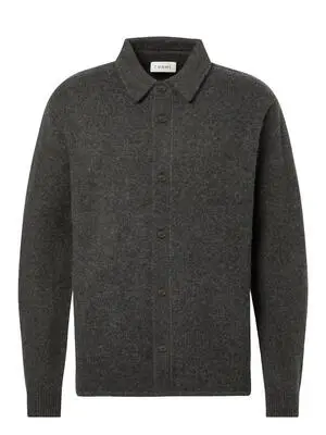 FRAME Wool Overshirt - Grey