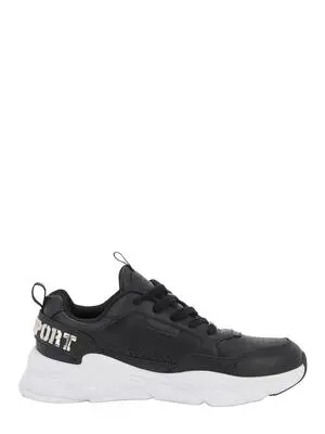 PLEIN SPORT Ghost X Gen.x.05 Logo Plaque Trainers - Black