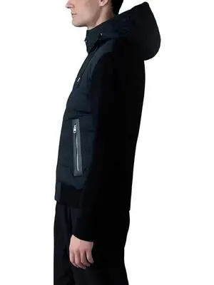 Mackage Mixed Media Light Down Jacket - Black