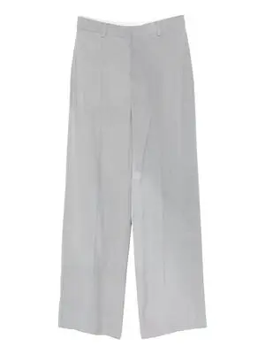 ST. AGNI Belt-loops Trousers - Grey