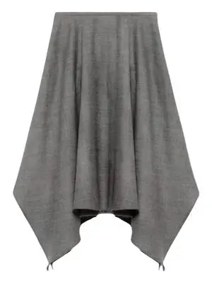 Bite Studios Melange Maxi Skirt - Grey
